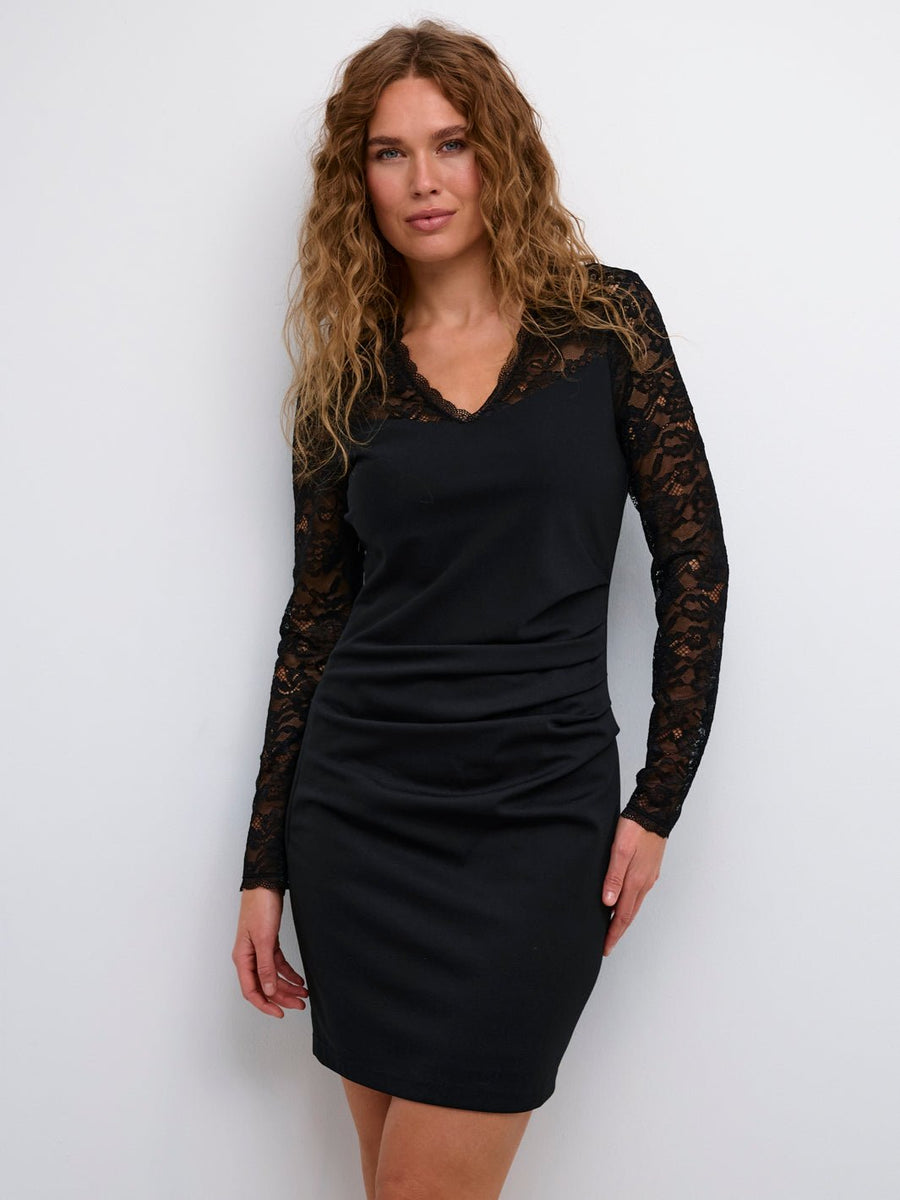 Kaffe KAlara india dress black deep - Online-Mode